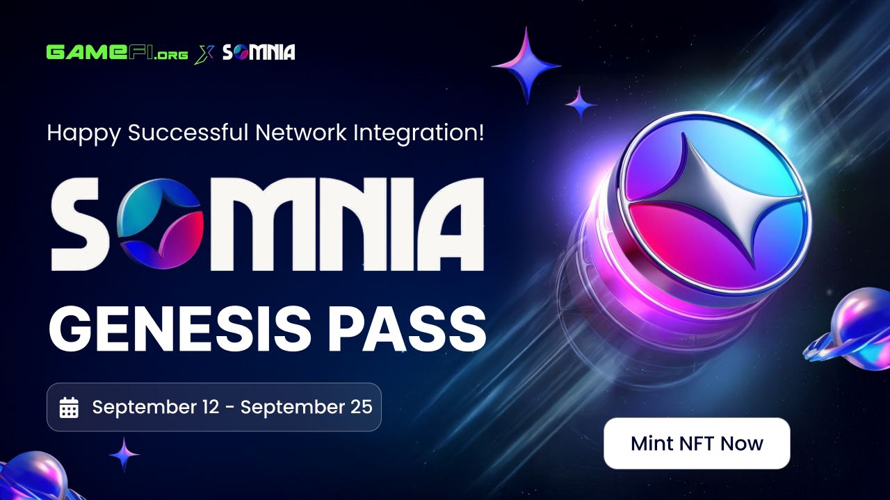 Somnia & GameFi.org: Partnership Celebration!