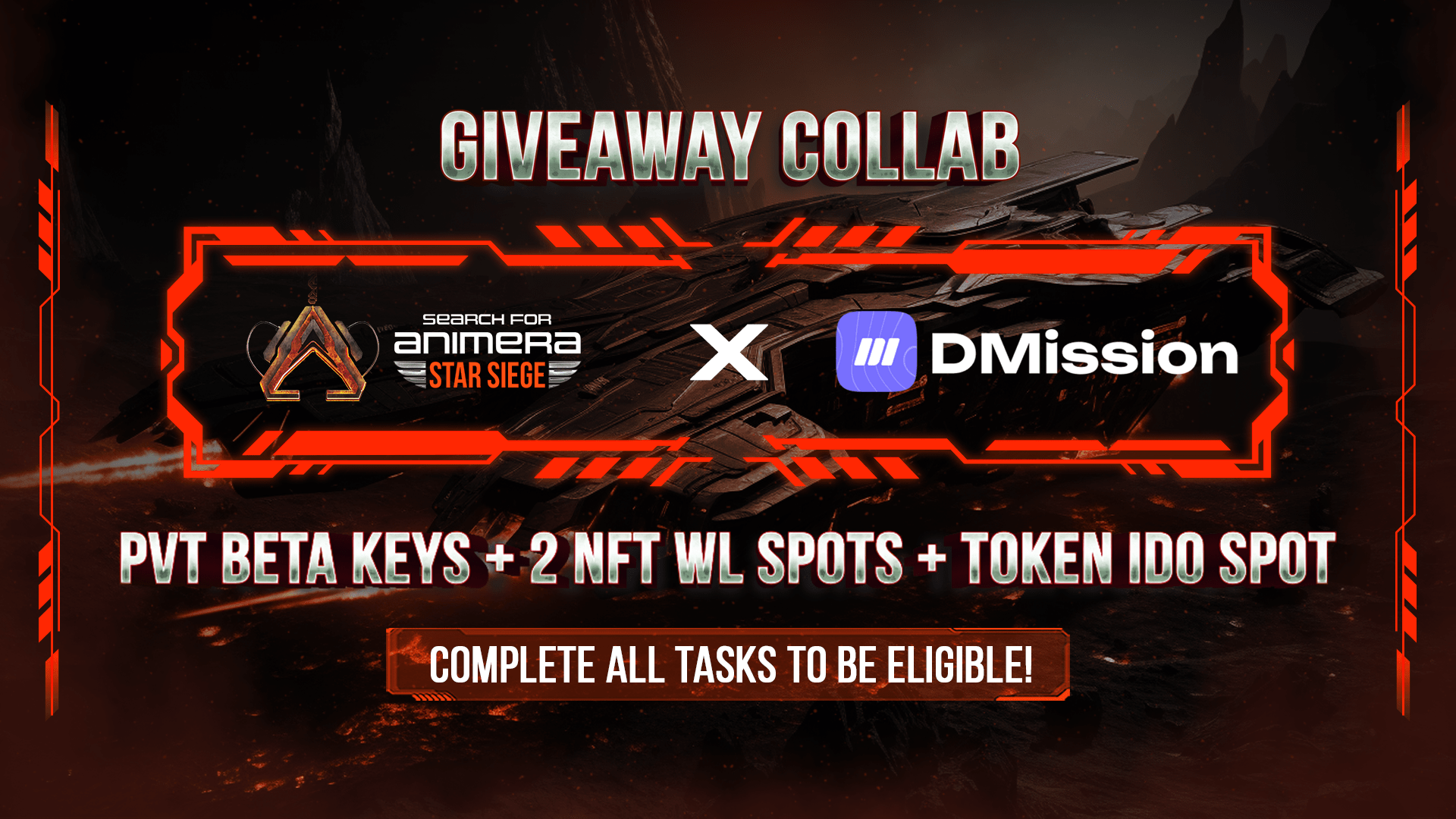 Get Pvt Beta + Token IDO spots + 2 NFT WL spots